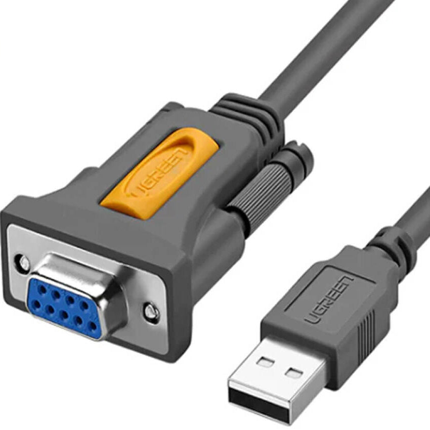 UGREEN USB To DB9 RS-232 Serial Female Adapter 1.5m - CR104-20201 ...